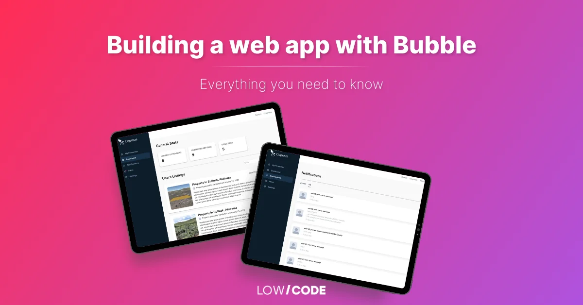 Building a web app with Bubble: Everything you need to know